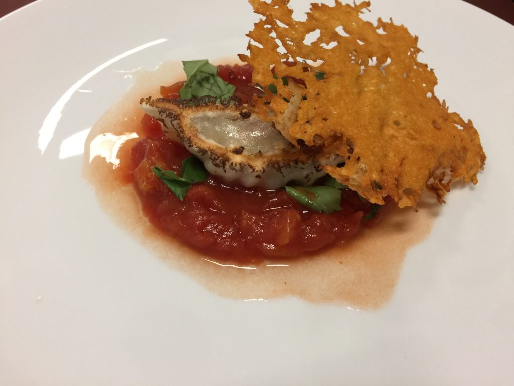 Gyoza with Tomato Sauce and Crispy Parmesan | Washoku Lovers