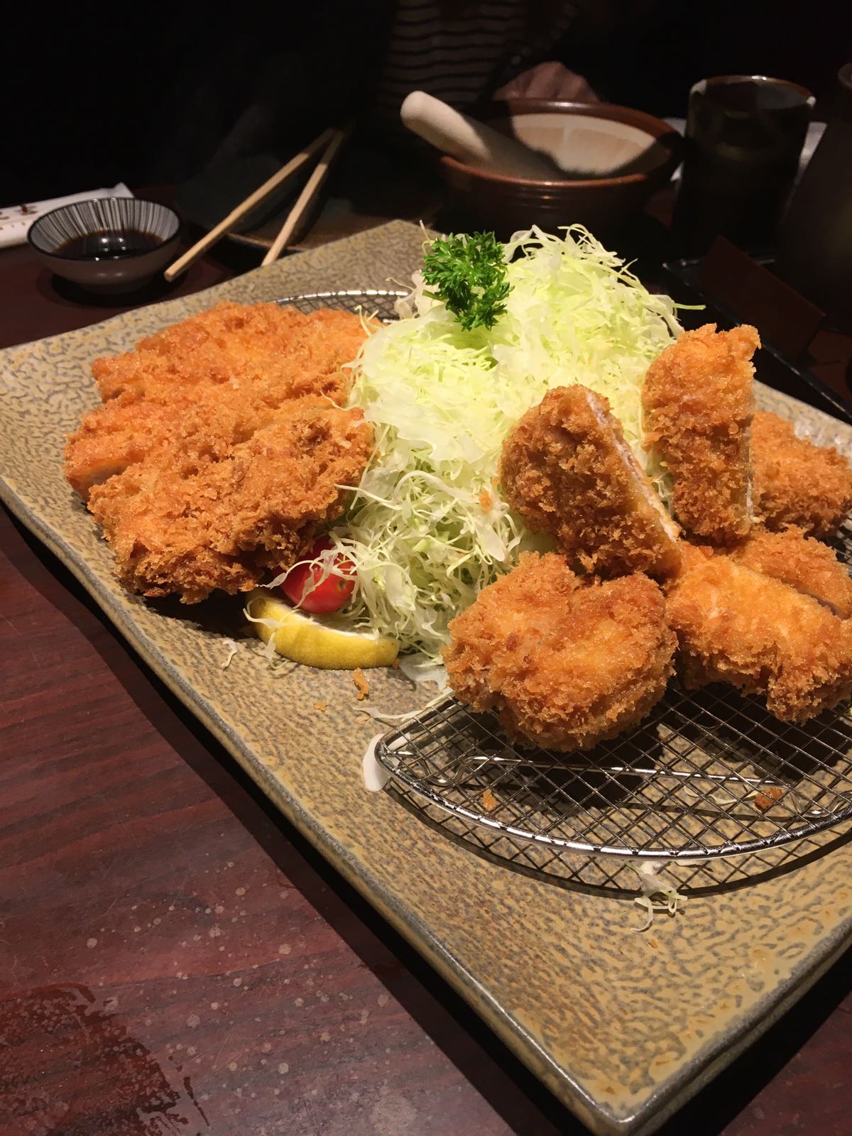 Japanese Restaurant, Tonkatsu, in Hong Kong