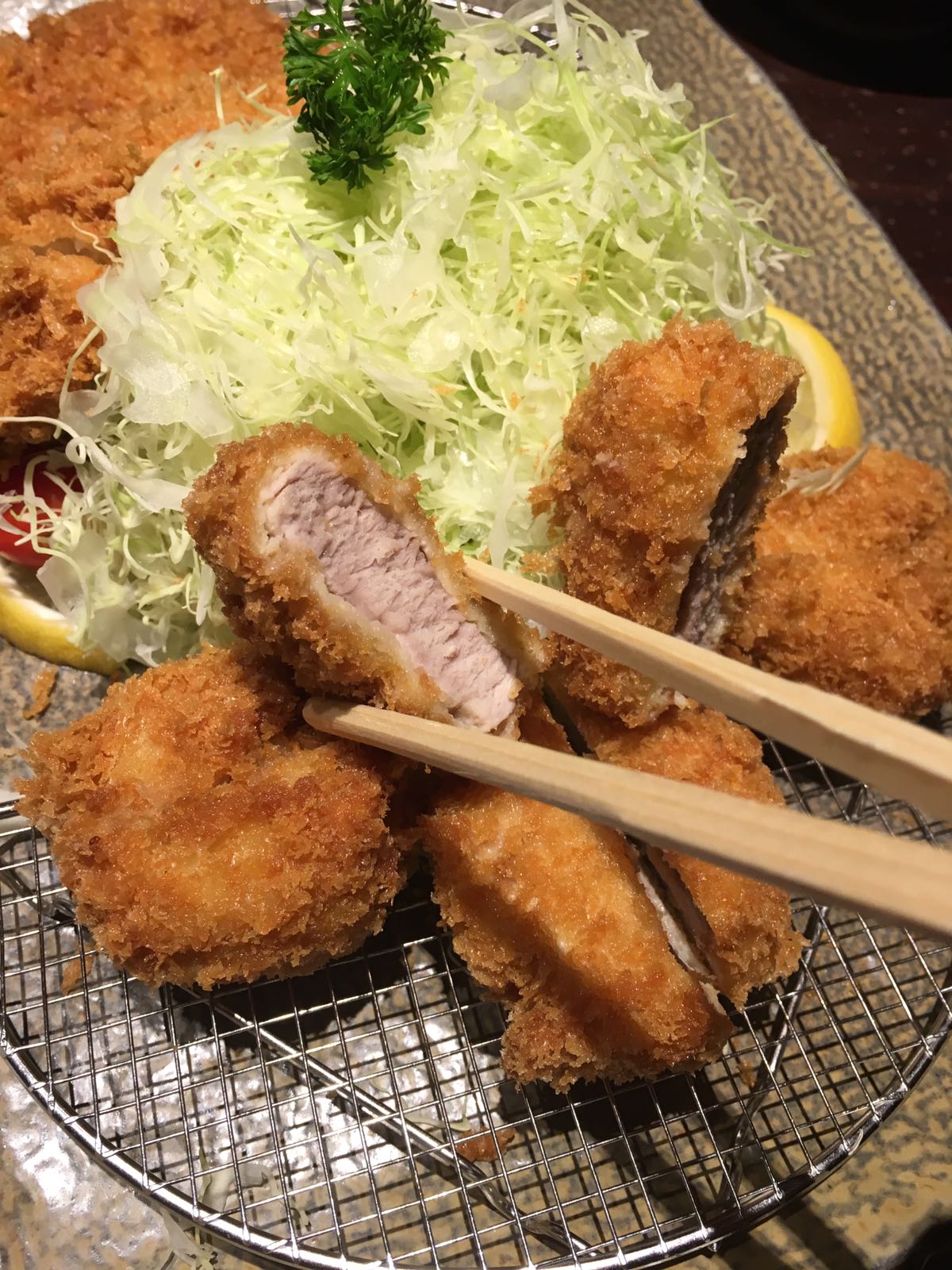 Japanese Restaurant, Tonkatsu, in Hong Kong