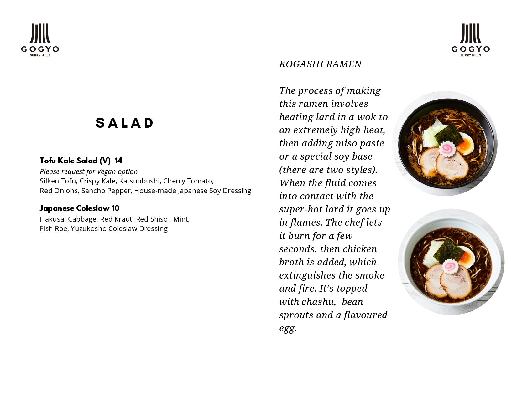 Gogyo Surry Hills | Washoku Lovers